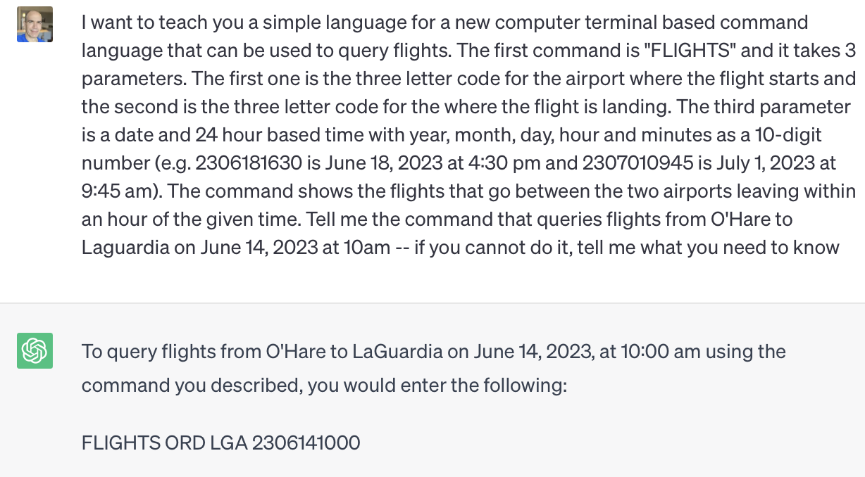 ChatGPT Can Add a LUI to a Terminal Command based UI | Lou Franco: code ...